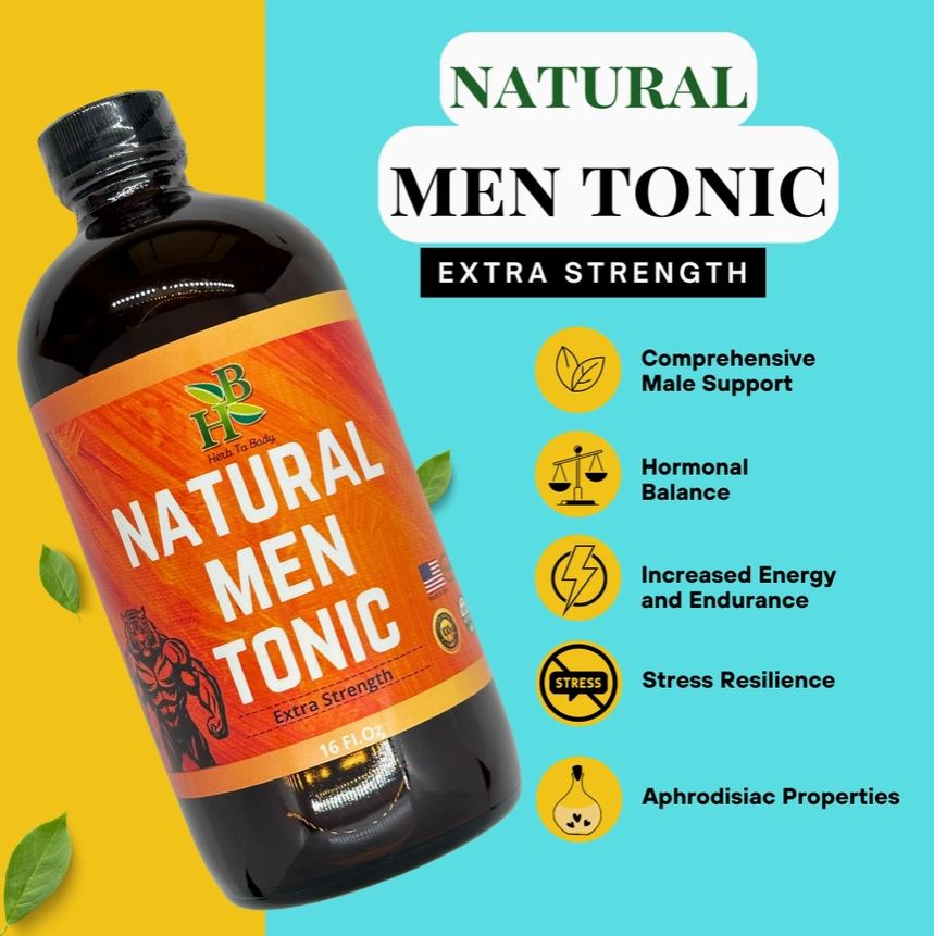 Natural Men's BitterTonic - Extra Strength 500ml – Guardian Angel Naturals