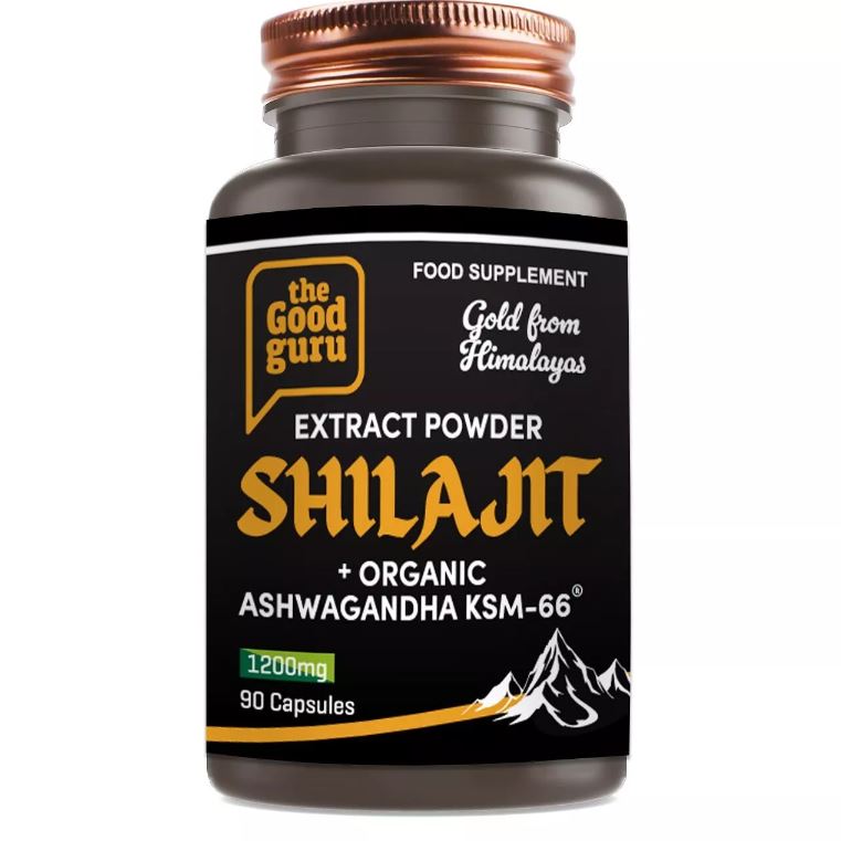 Shilajit Extract with Organic Ashwagandha KSM66-90 Capsules – Guardian ...