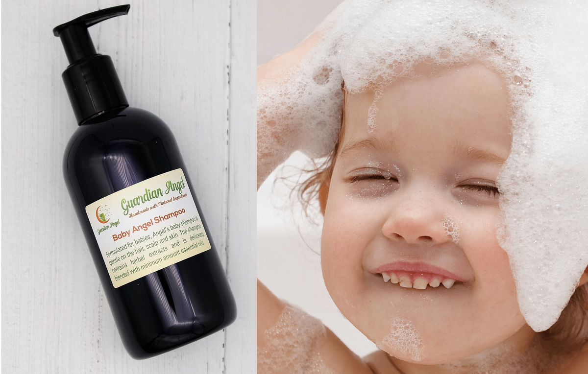 Baby Angel Shampoo - All Over Baby Shampoo – Guardian Angel Naturals